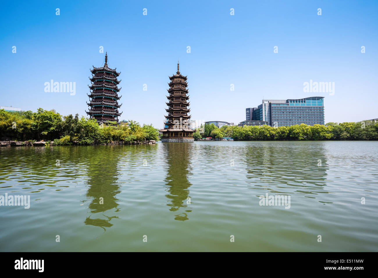 Guilin city scenery hi-res stock photography and images - Alamy