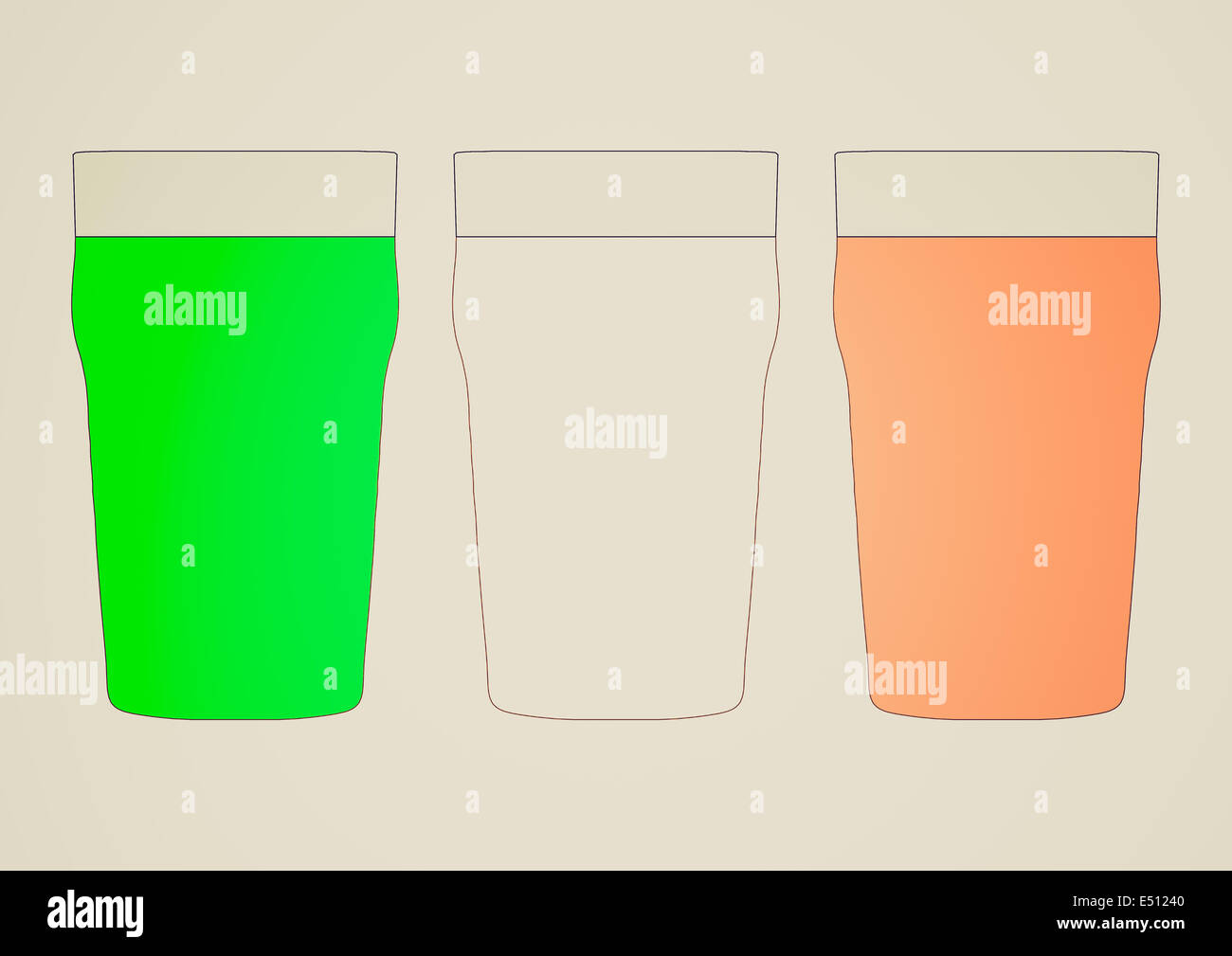Vintage look Pint Stock Photo - Alamy