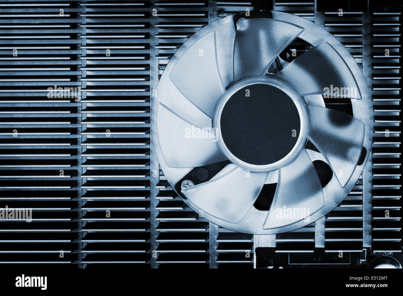 Modern plastic fan Stock Photo - Alamy