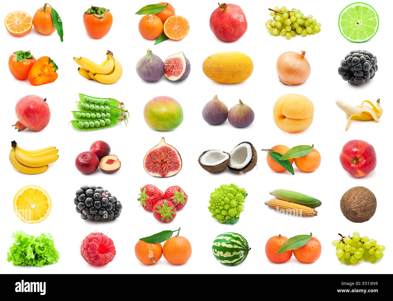 Fruits and Vegetables Stock Photo - Alamy