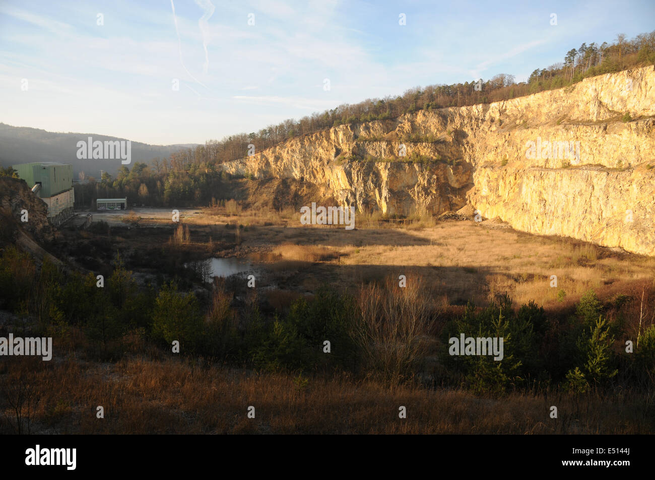 Kalk steinbruch hi-res stock photography and images - Alamy