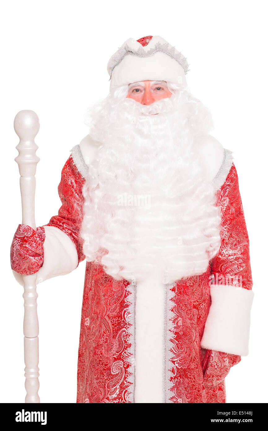 Portrait of Santa Claus Stock Photo - Alamy
