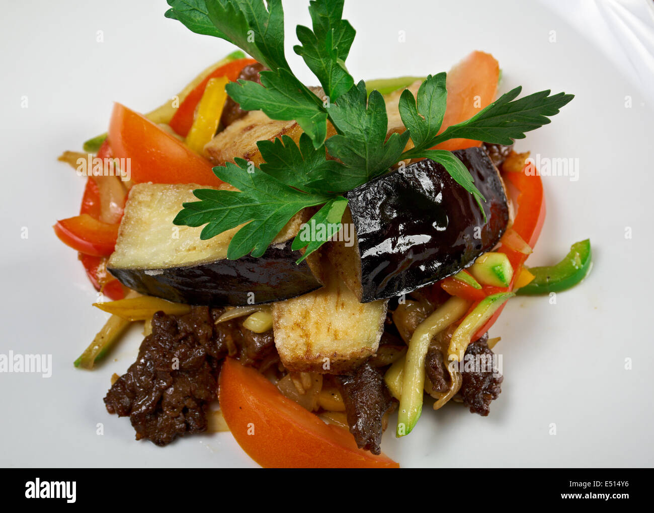 beef tendon stew Stock Photo - Alamy