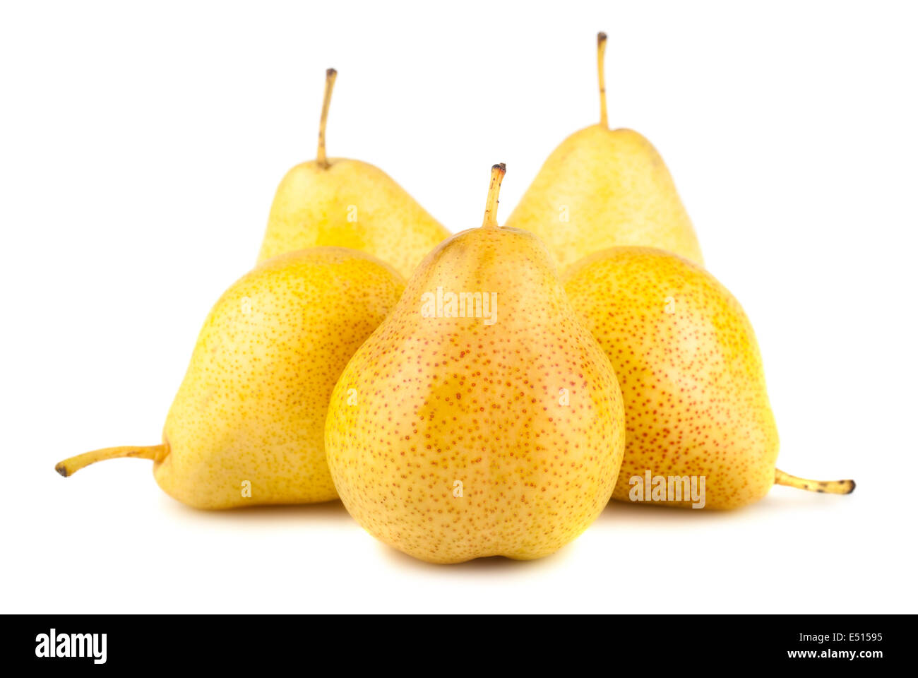 Yellow ripe pears Stock Photo - Alamy