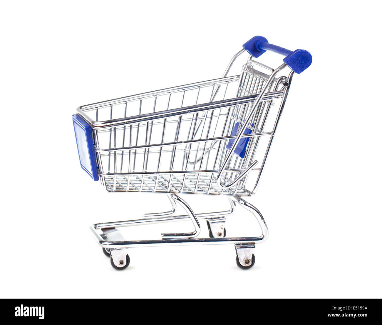 Empty shopping cart Stock Photo - Alamy