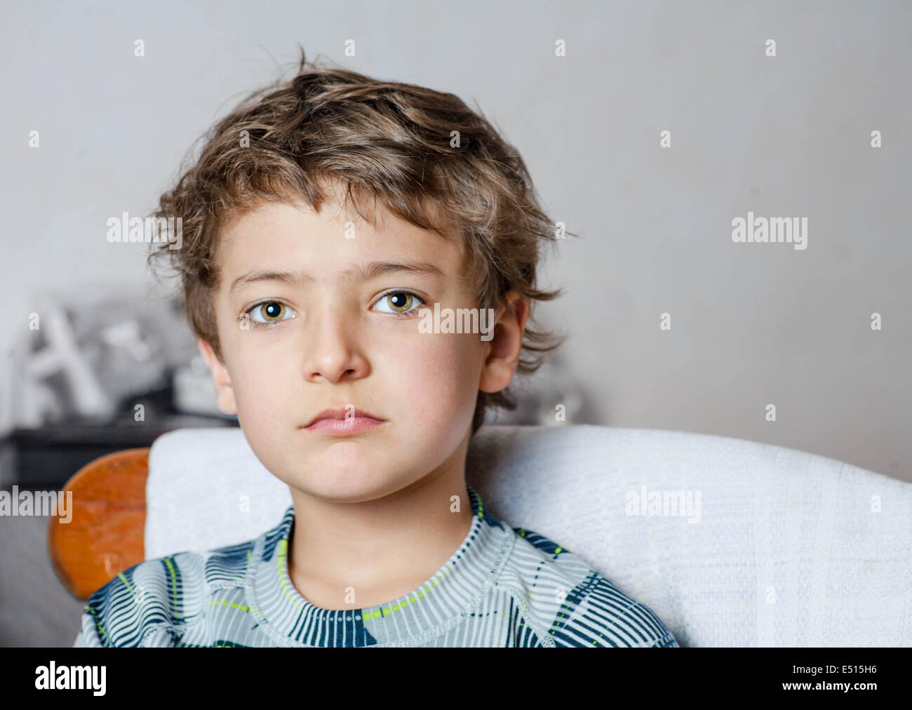 Sad boy looking camera hi-res stock photography and images - Alamy