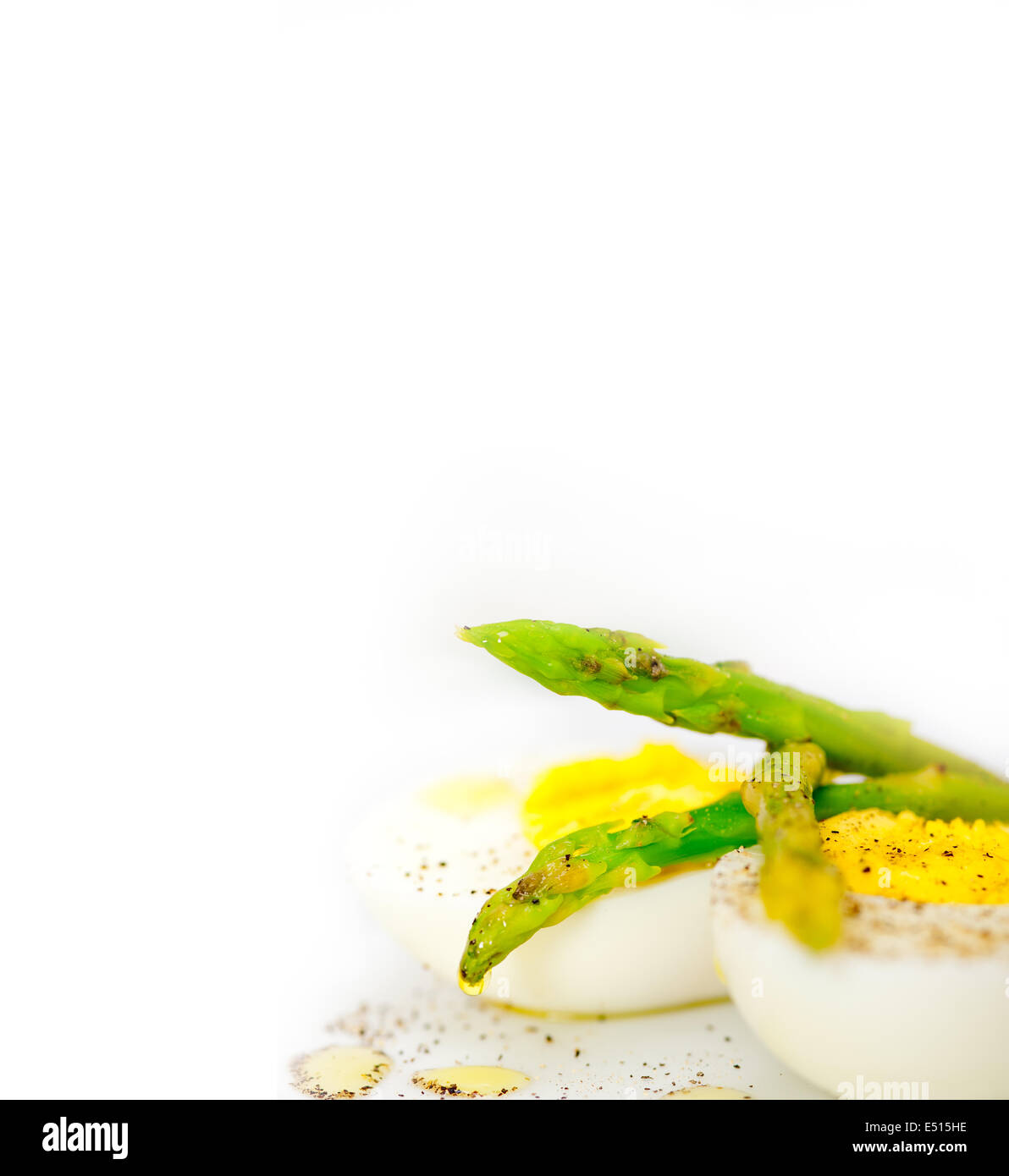 asparagus and eggs Stock Photo - Alamy