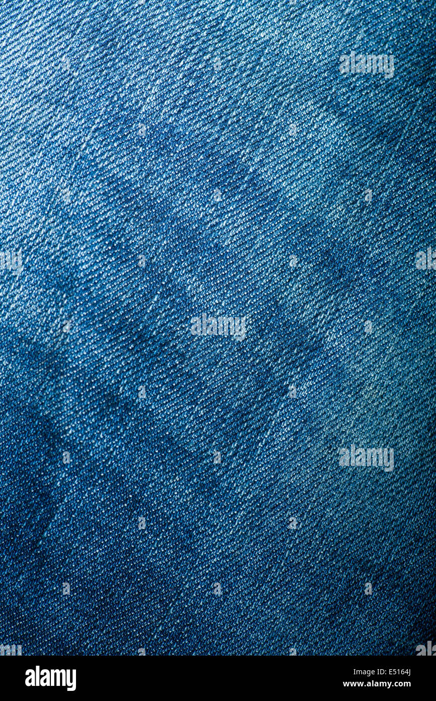 blue jeans denim macro image of the fabric Stock Photo - Alamy