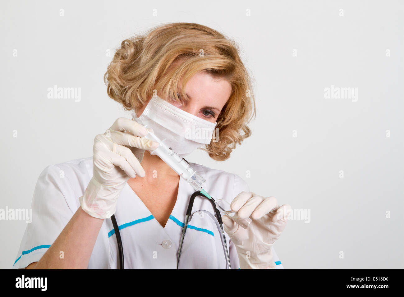 Beautiful doctor hi-res stock photography and images - Alamy
