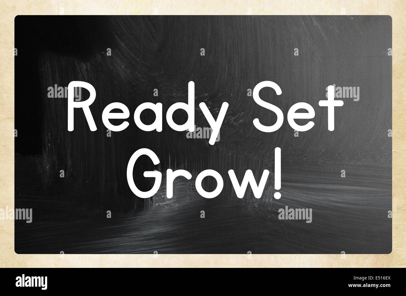 ready set grow concept Stock Photo - Alamy