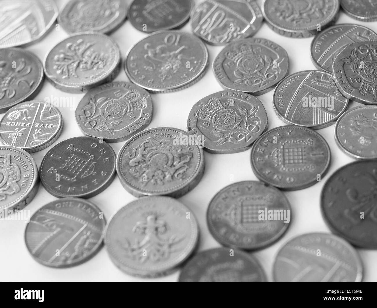 British pound coin Stock Photo - Alamy