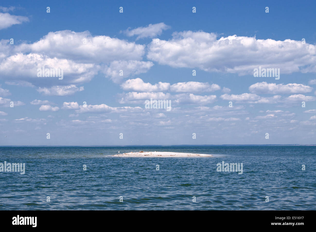 cobalt blue sea and blue sky Stock Photo - Alamy
