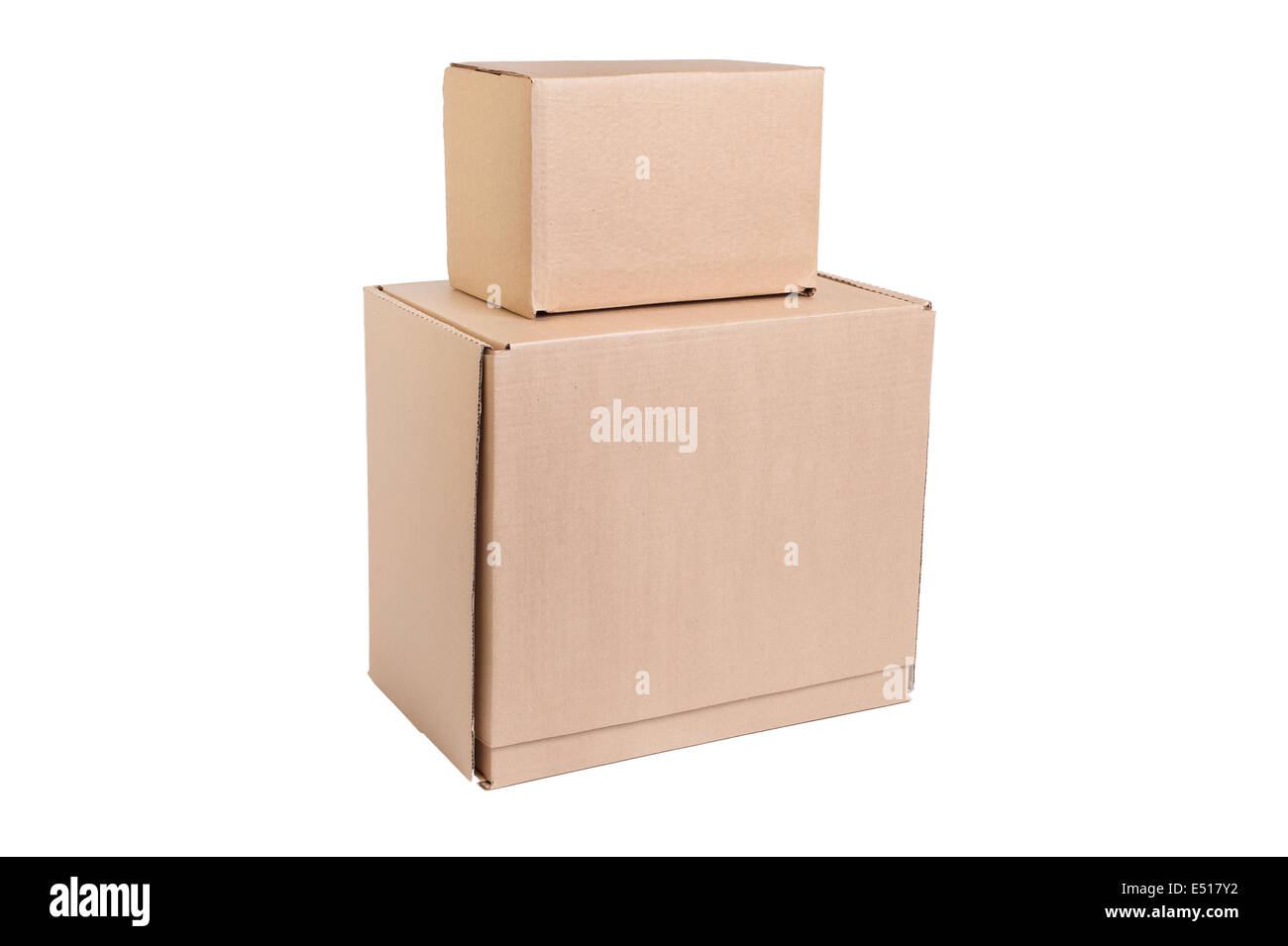 Stack of cardboard boxes Stock Photo - Alamy