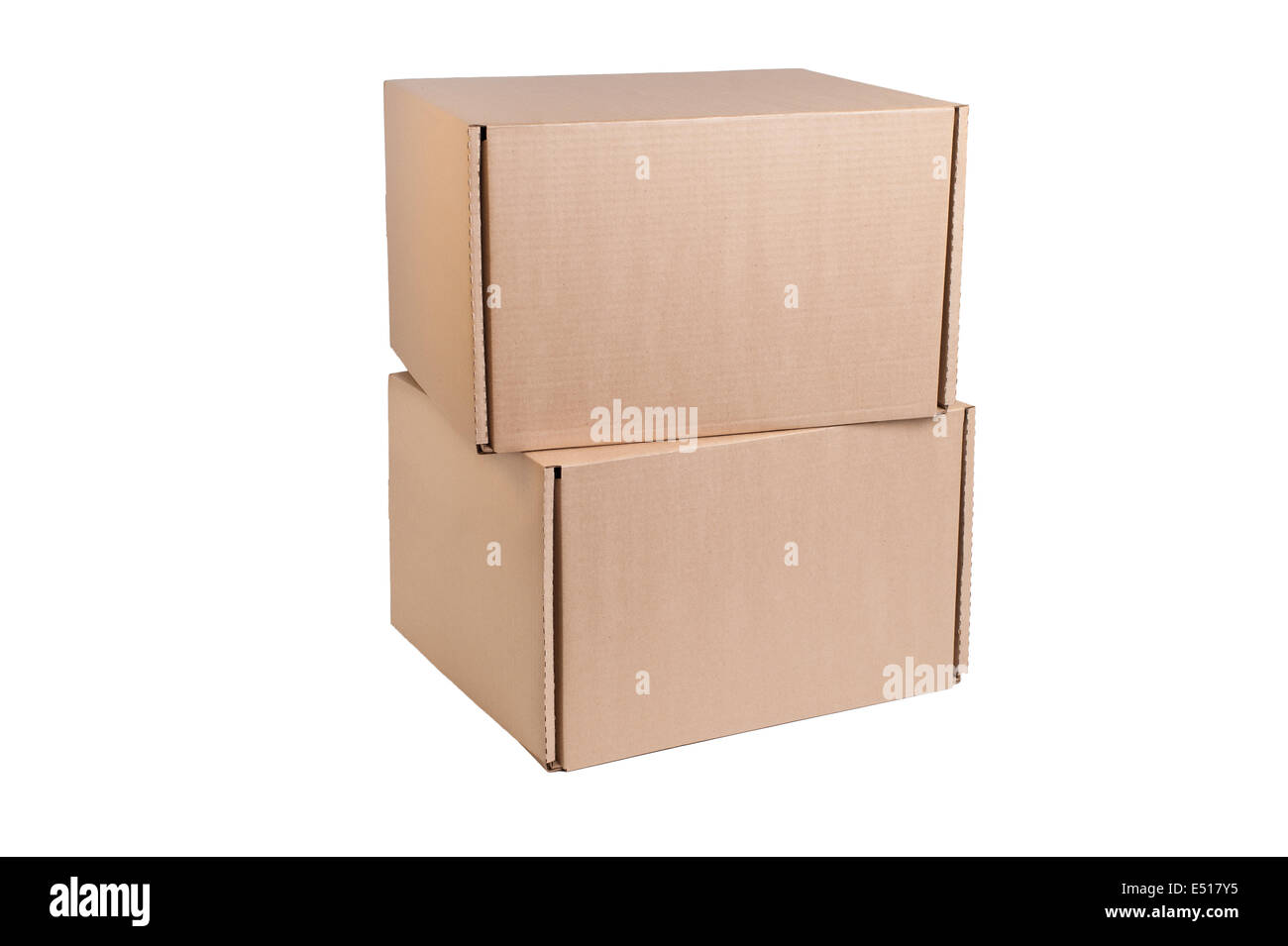 Stack of cardboard boxes Stock Photo - Alamy