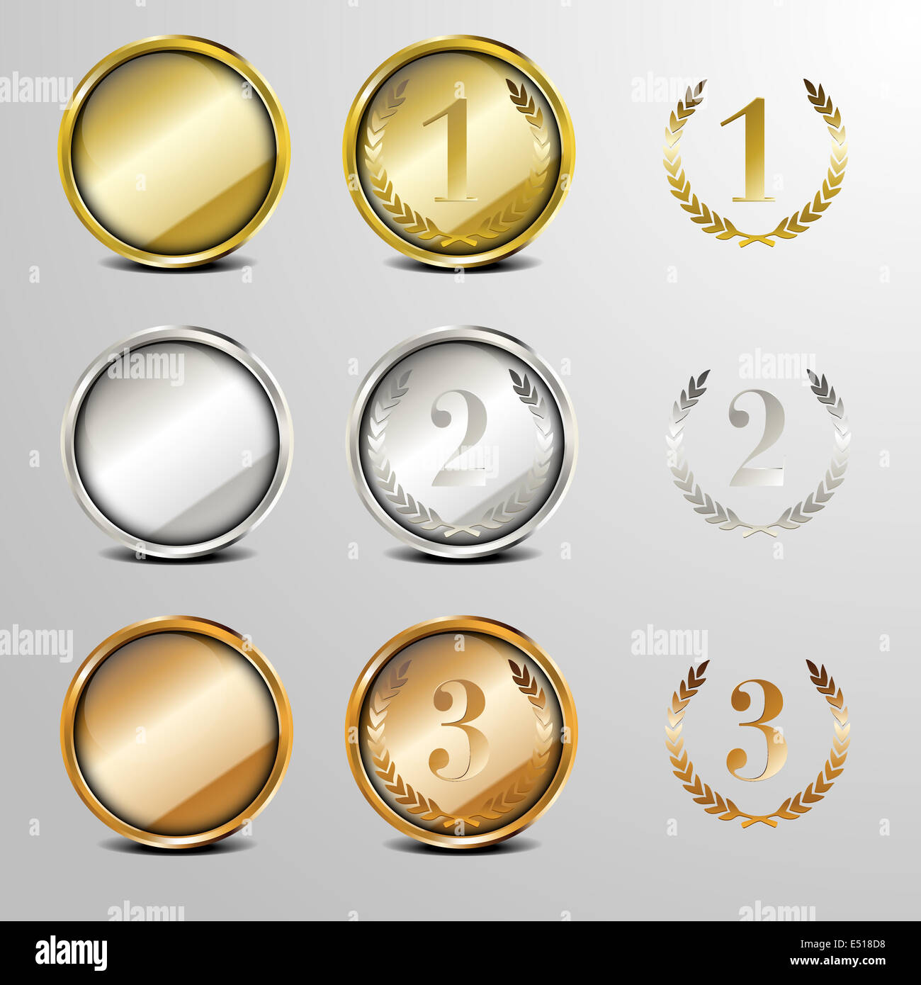 Medal prize competition games hi-res stock photography and images - Alamy