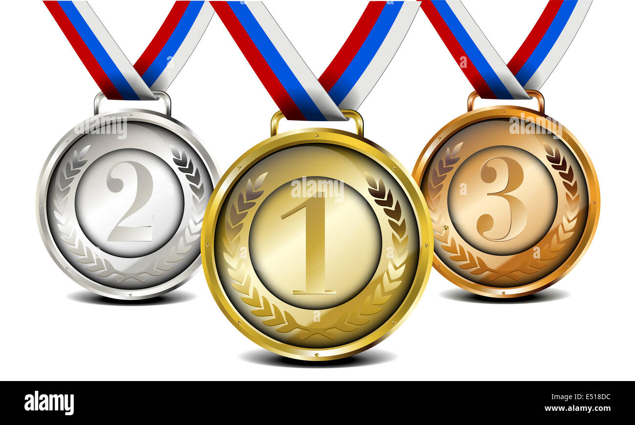 Medal set hi-res stock photography and images - Alamy