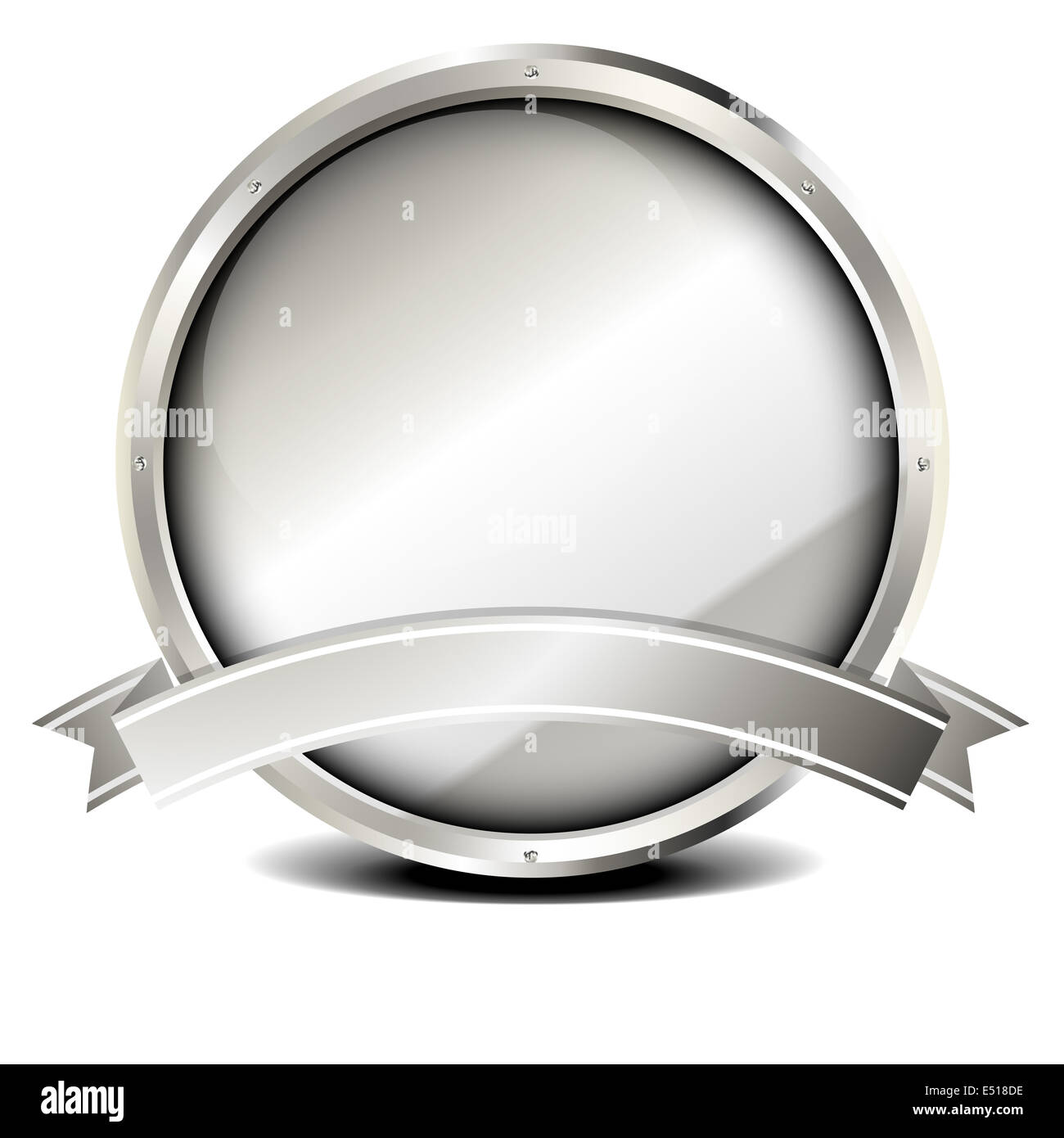metal frame banner Stock Photo - Alamy