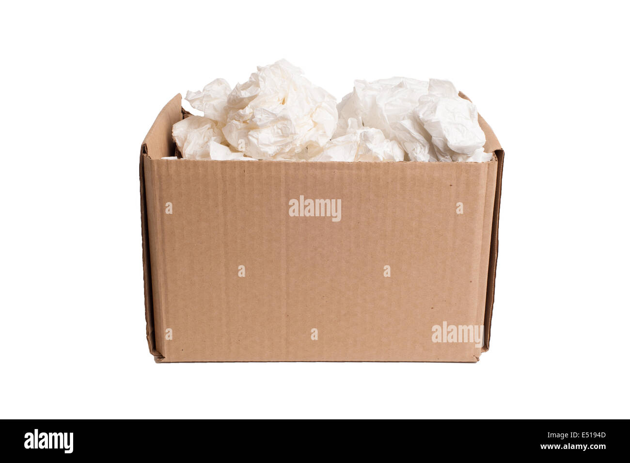 Crumpled box hi-res stock photography and images - Alamy
