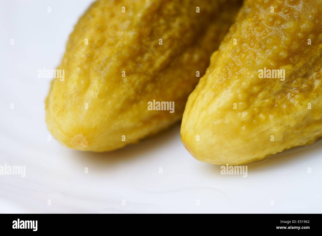 Pickle on plate hi-res stock photography and images - Alamy