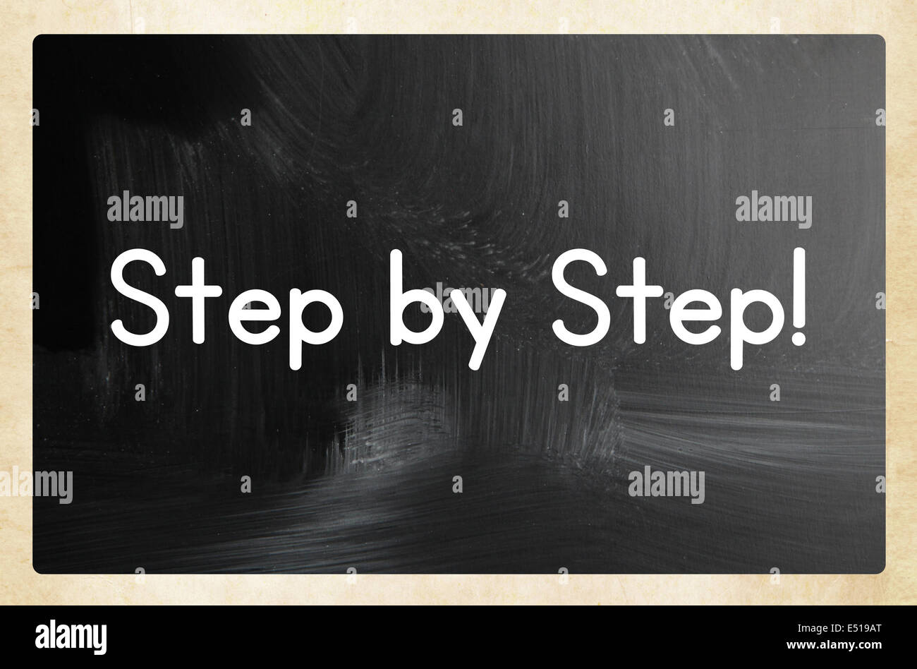 step by step concept Stock Photo - Alamy
