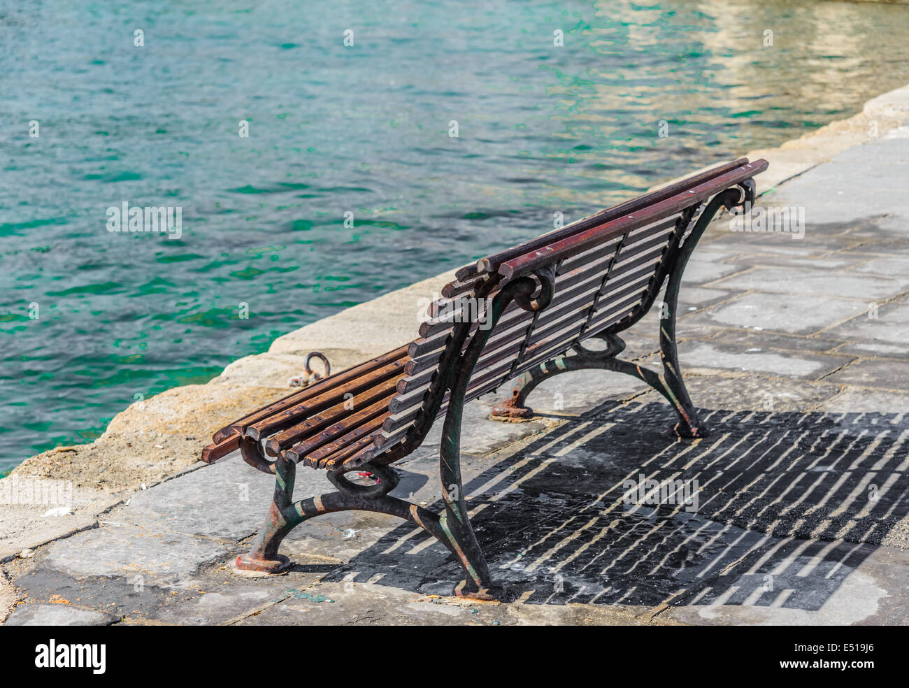 Promenade bench seat hi-res stock photography and images - Alamy