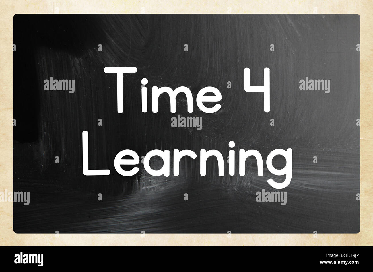 time 4 learning Stock Photo - Alamy