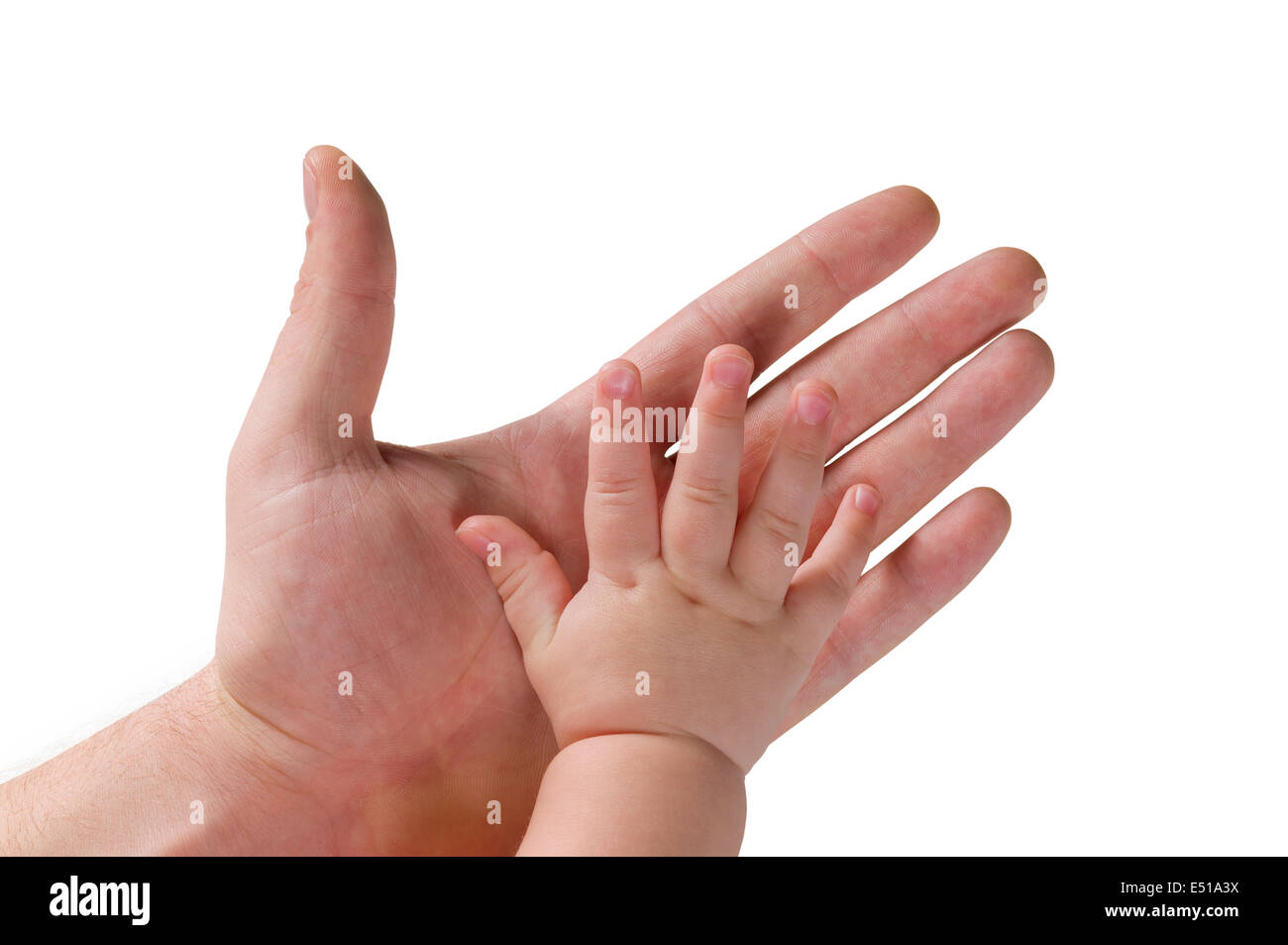 the hands of father and child Stock Photo - Alamy
