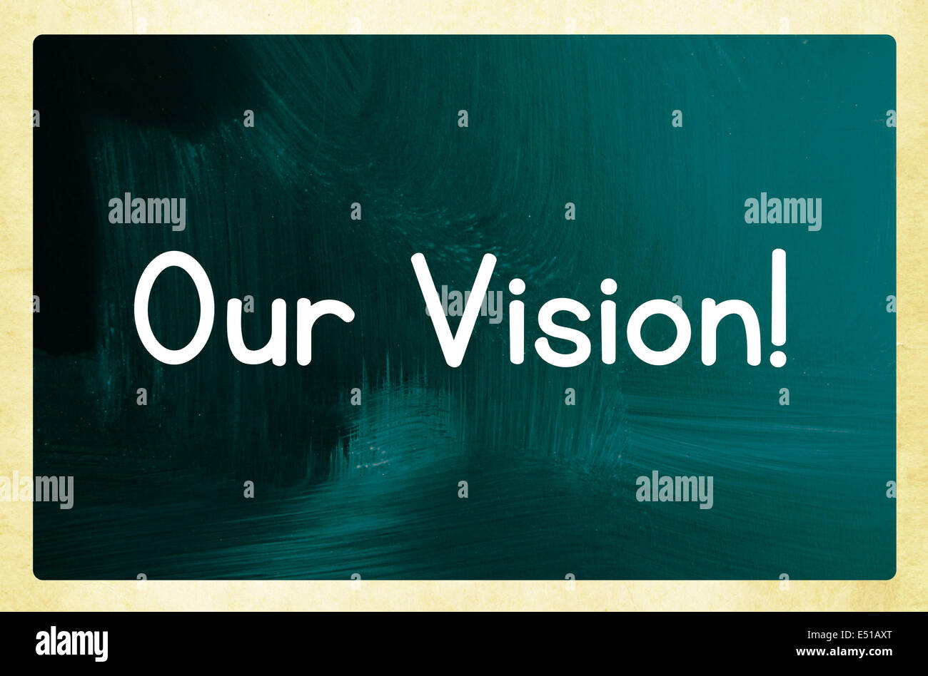our vision concept Stock Photo - Alamy