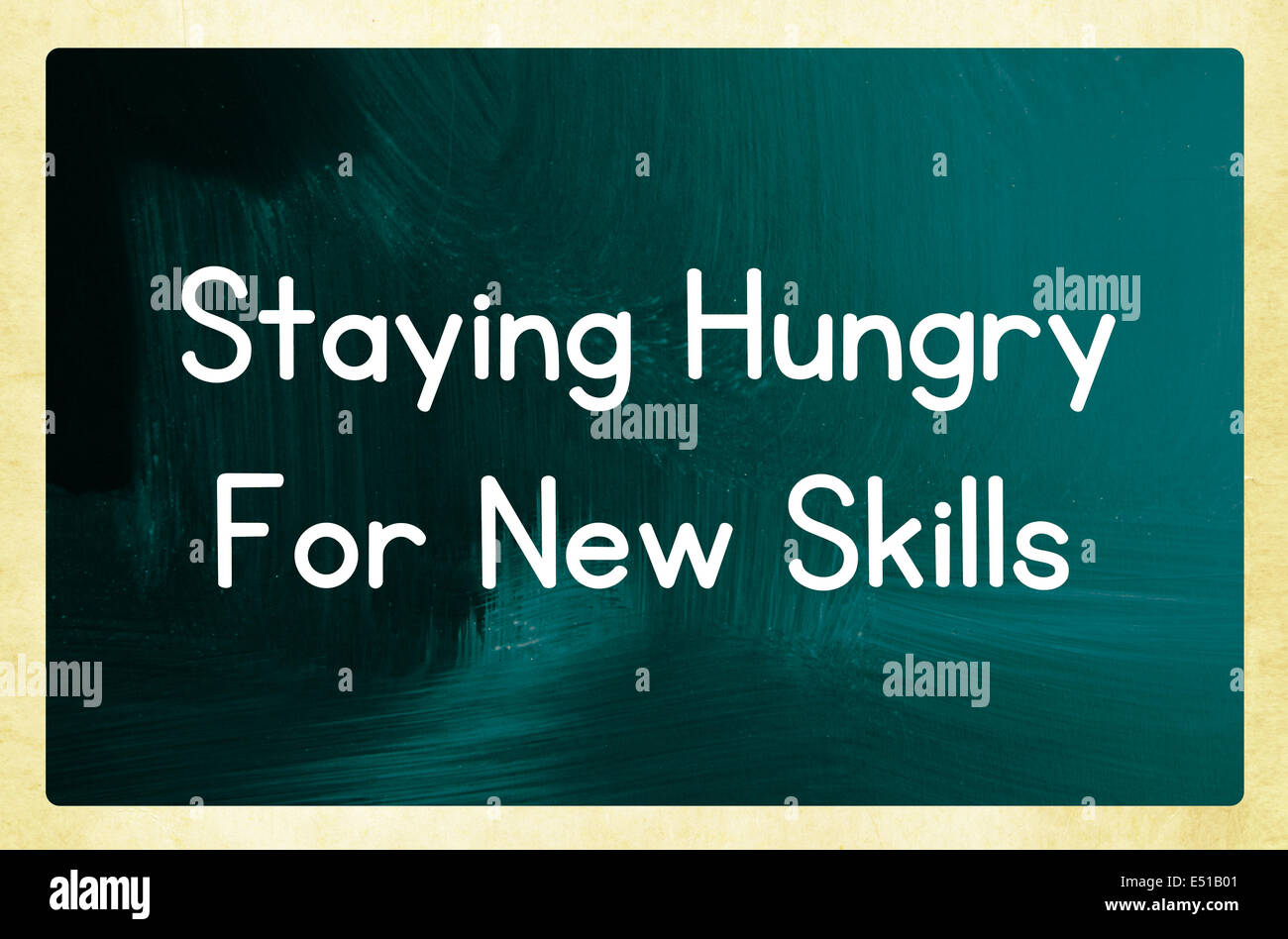 staying hungry for new skills Stock Photo - Alamy