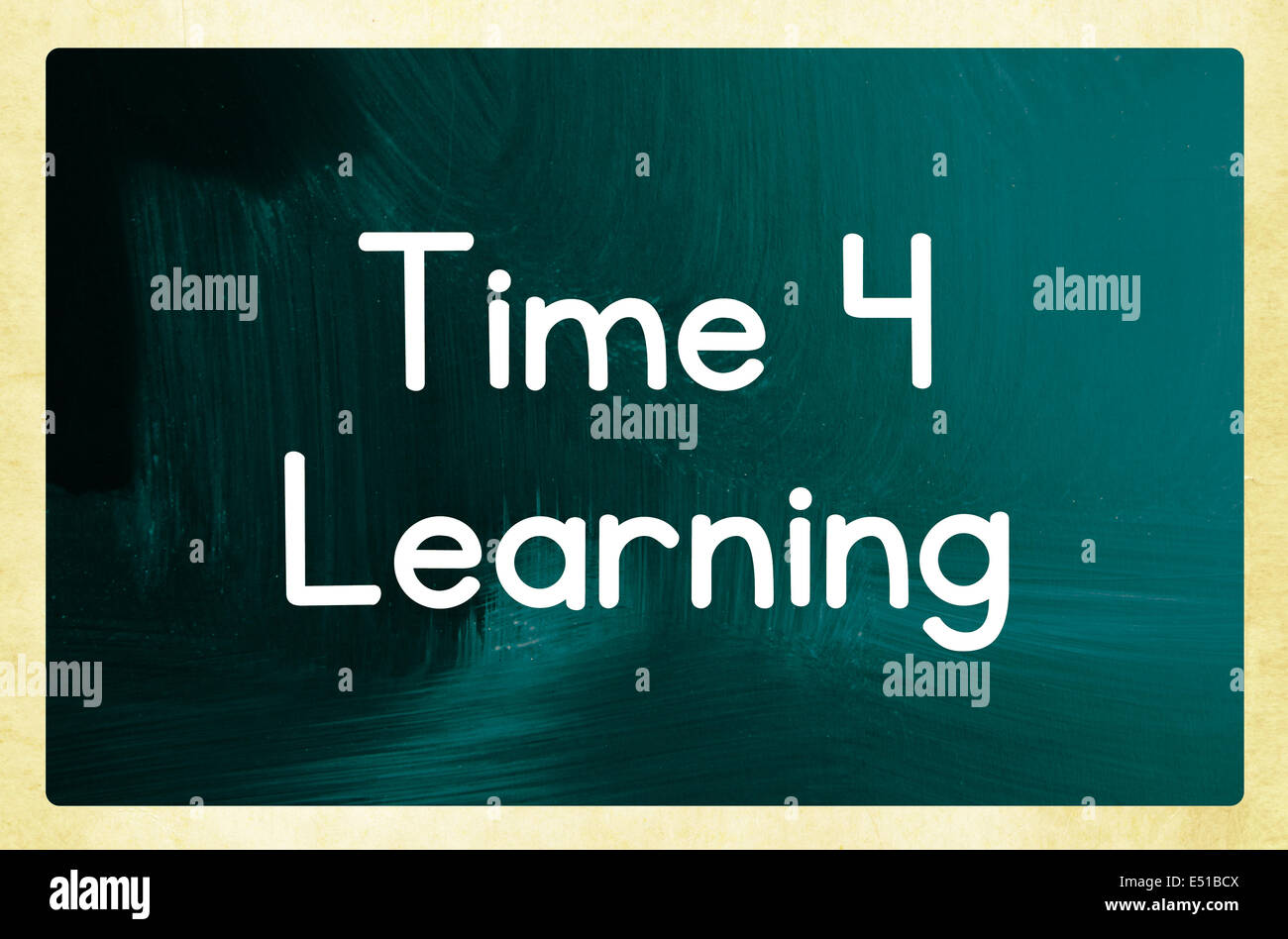 time 4 learning Stock Photo - Alamy