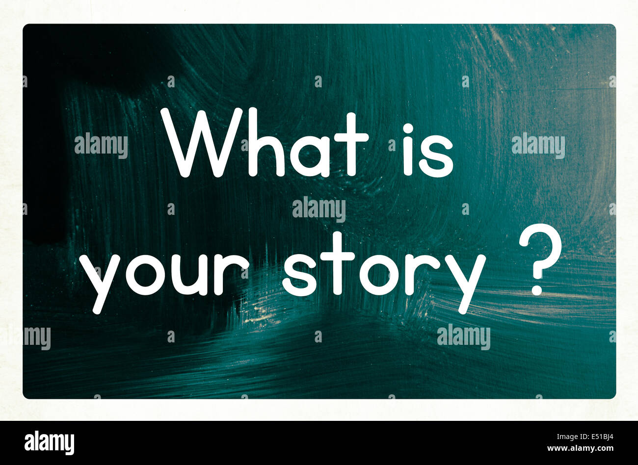 Storytelling story symbol concept Cut Out Stock Images & Pictures - Alamy
