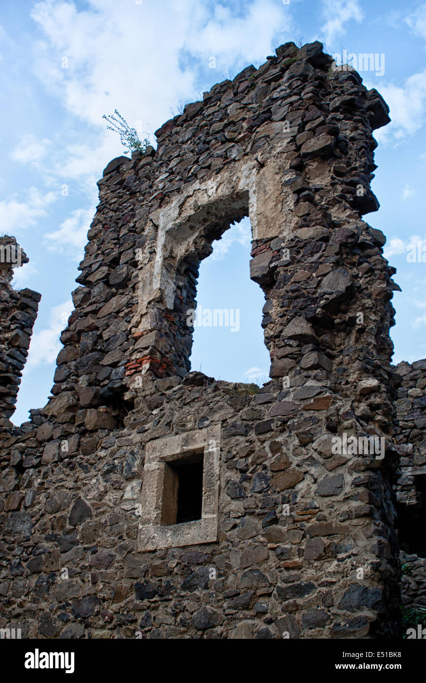 Castle ruins Nevitsky Stock Photo - Alamy