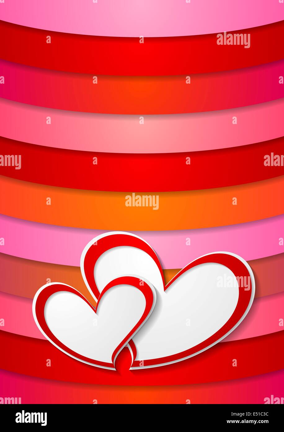 Valentines Day abstract background Stock Photo - Alamy