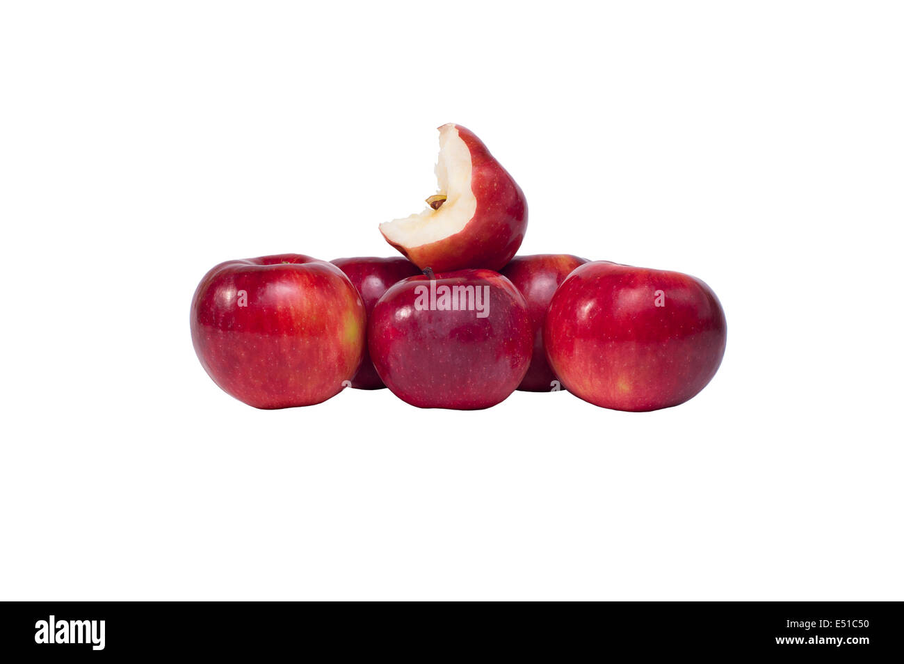 Macro image group of apples hi-res stock photography and images - Alamy