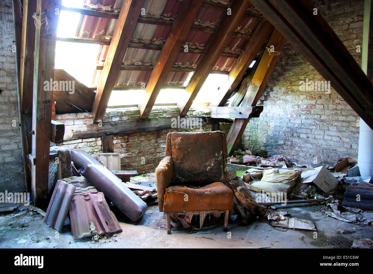 Broken living room hi-res stock photography and images - Alamy