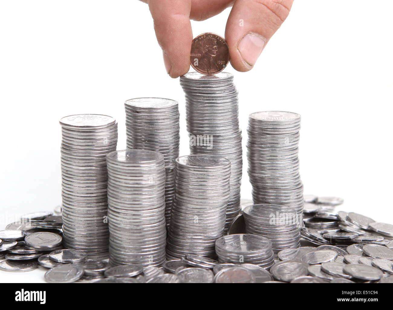 Hand put hi-res stock photography and images - Alamy