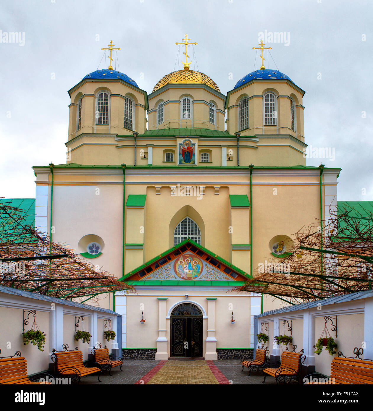 Mezhiritsky Holy Trinity Monastery Stock Photo - Alamy