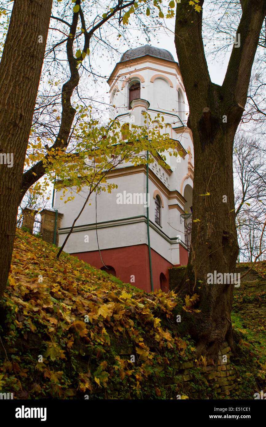 castle XVI ages Ostrog Ukraine Stock Photo - Alamy
