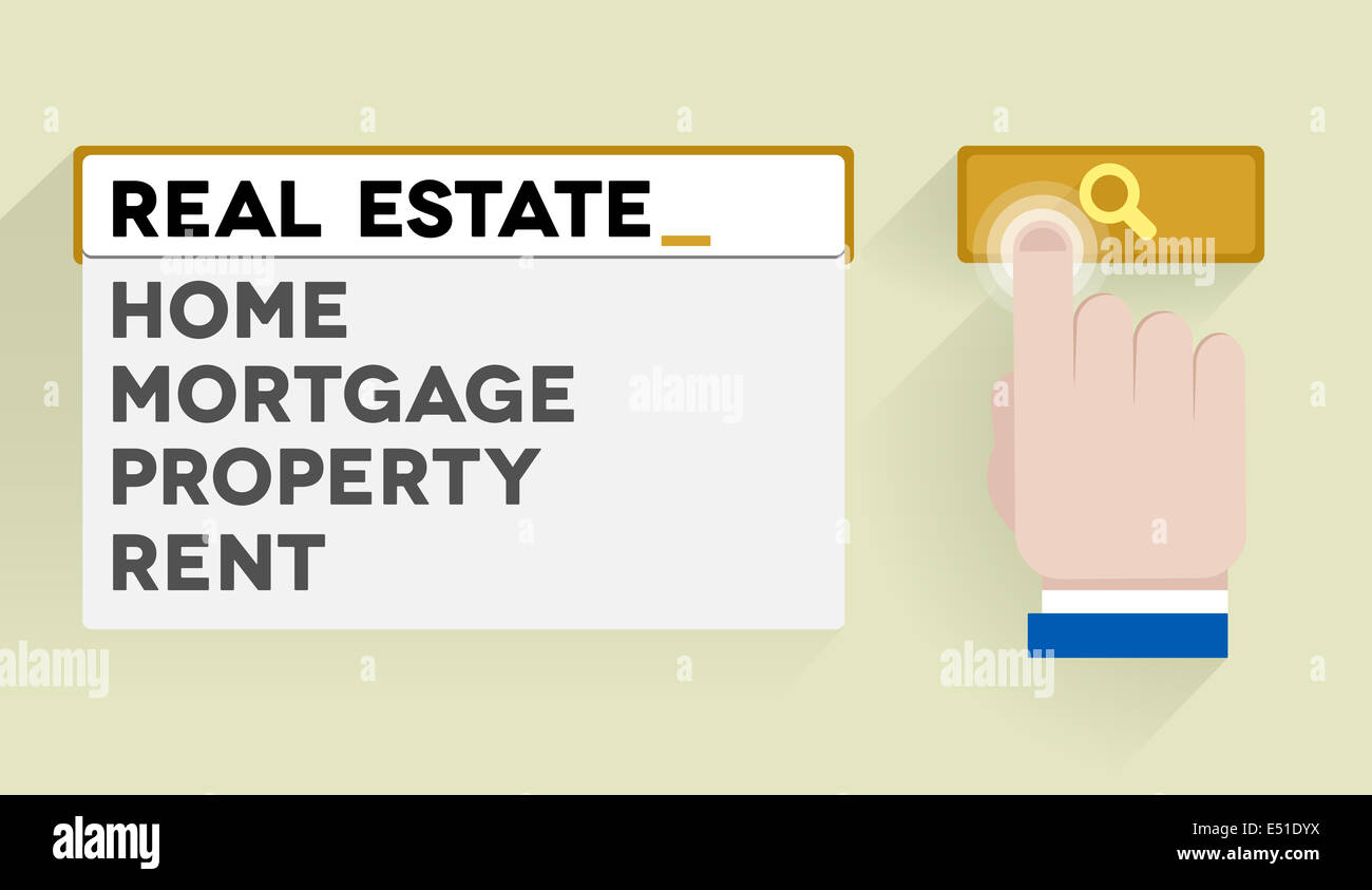 Real estate network icon hi-res stock photography and images - Alamy