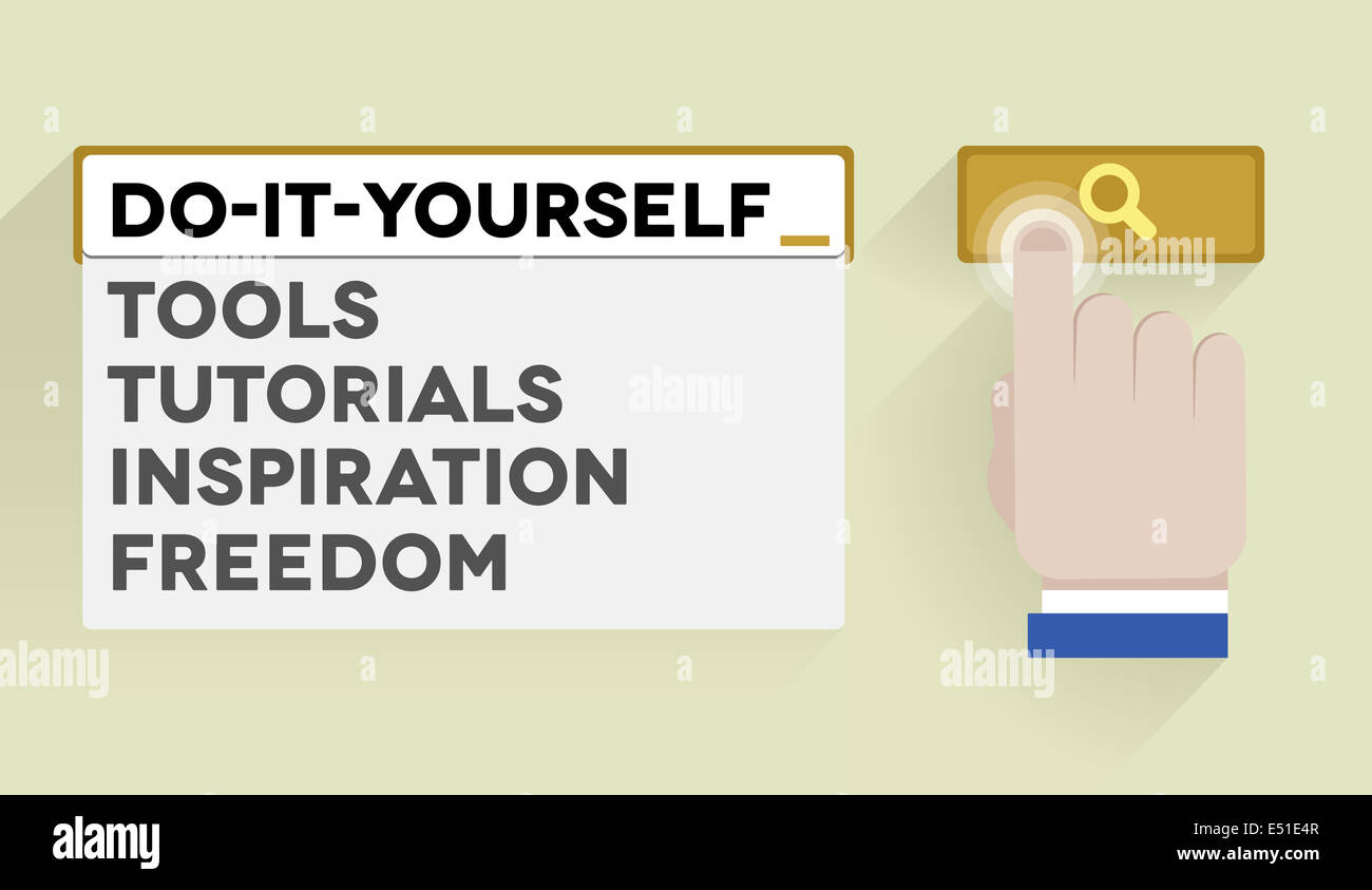 Diy icon hi-res stock photography and images - Alamy