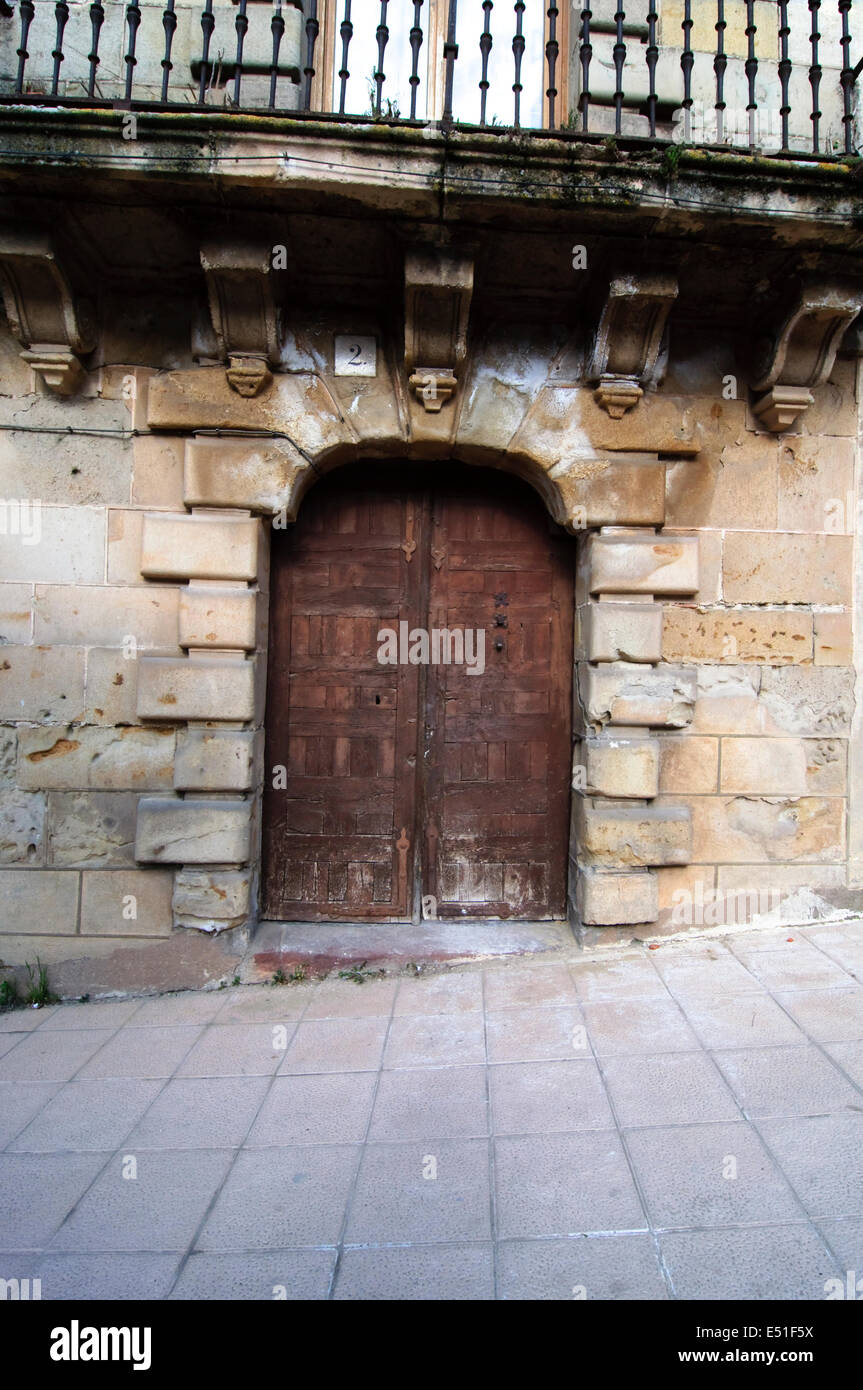 Picture of a medieval gate, with old textures Stock Photo - Alamy