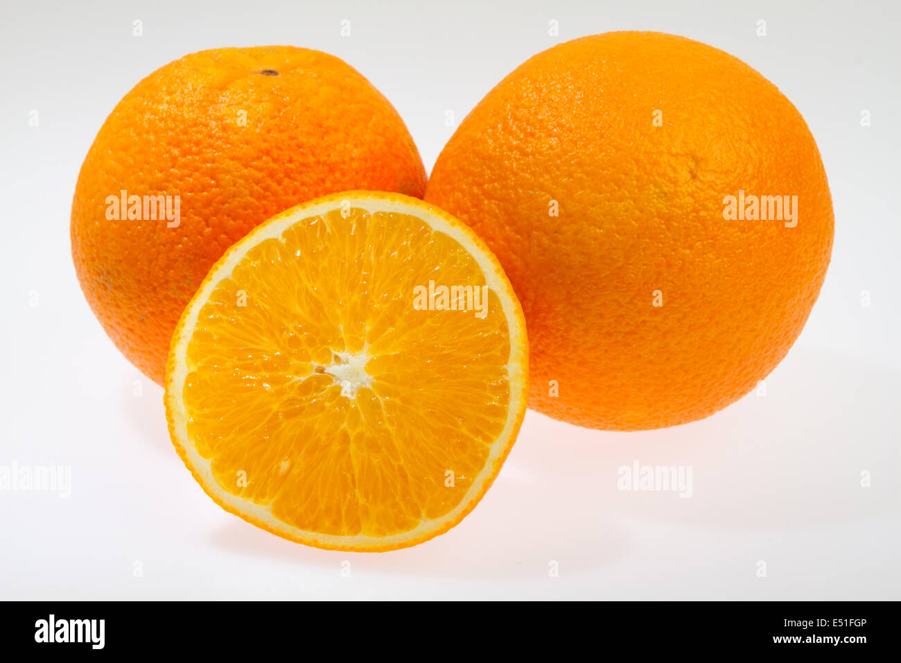 orange isolated on white Stock Photo - Alamy