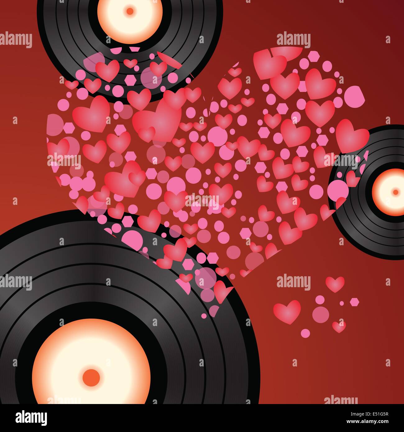 Musical note heart hi-res stock photography and images - Alamy