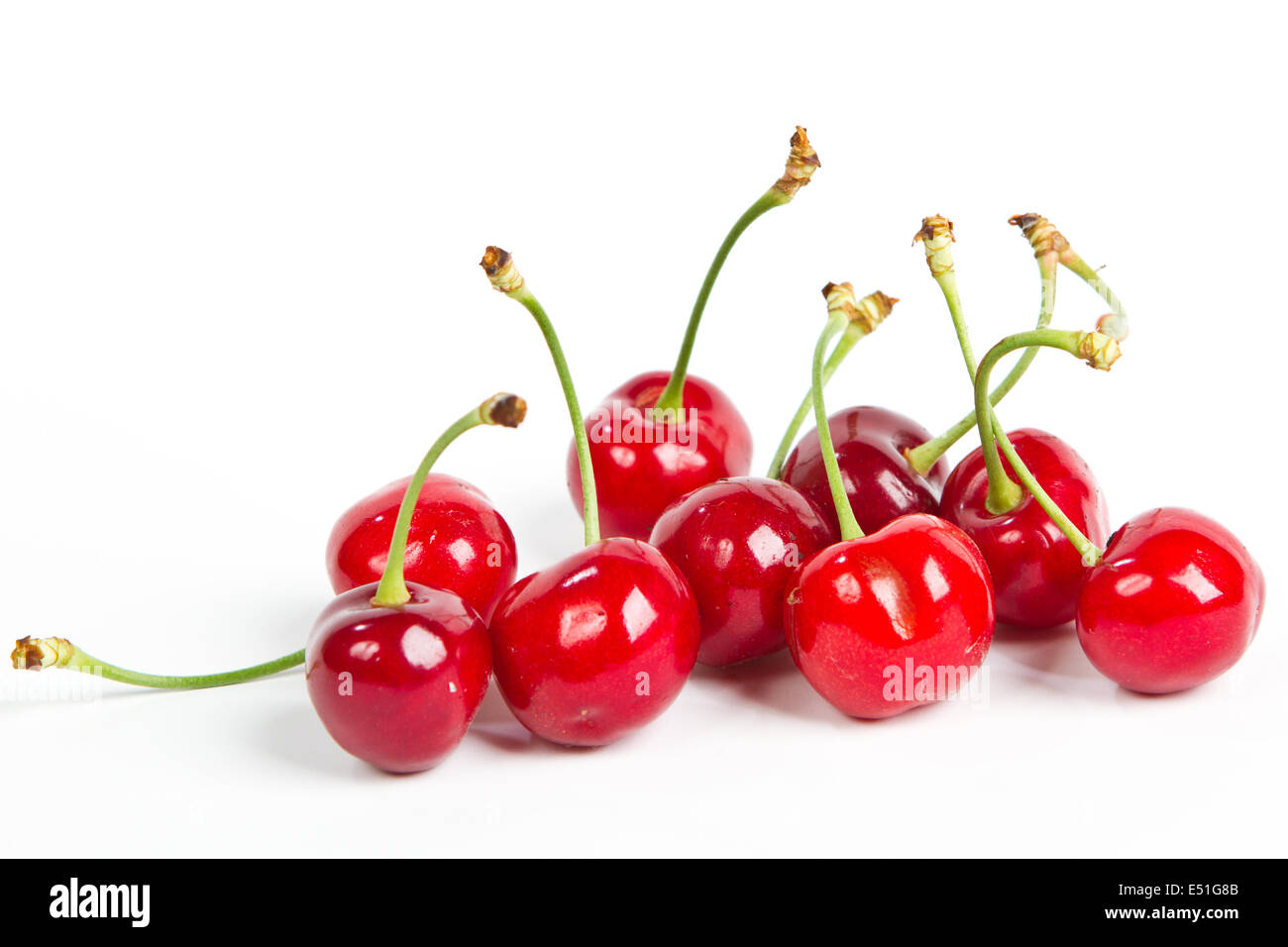 Red cherries Stock Photo - Alamy