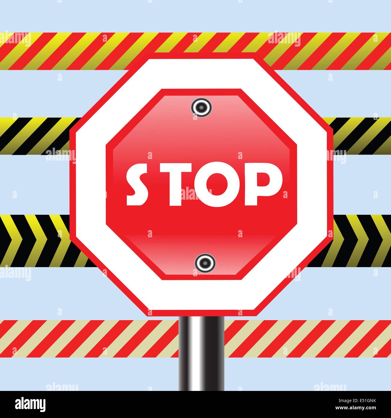 Stop sign cone hi-res stock photography and images - Alamy