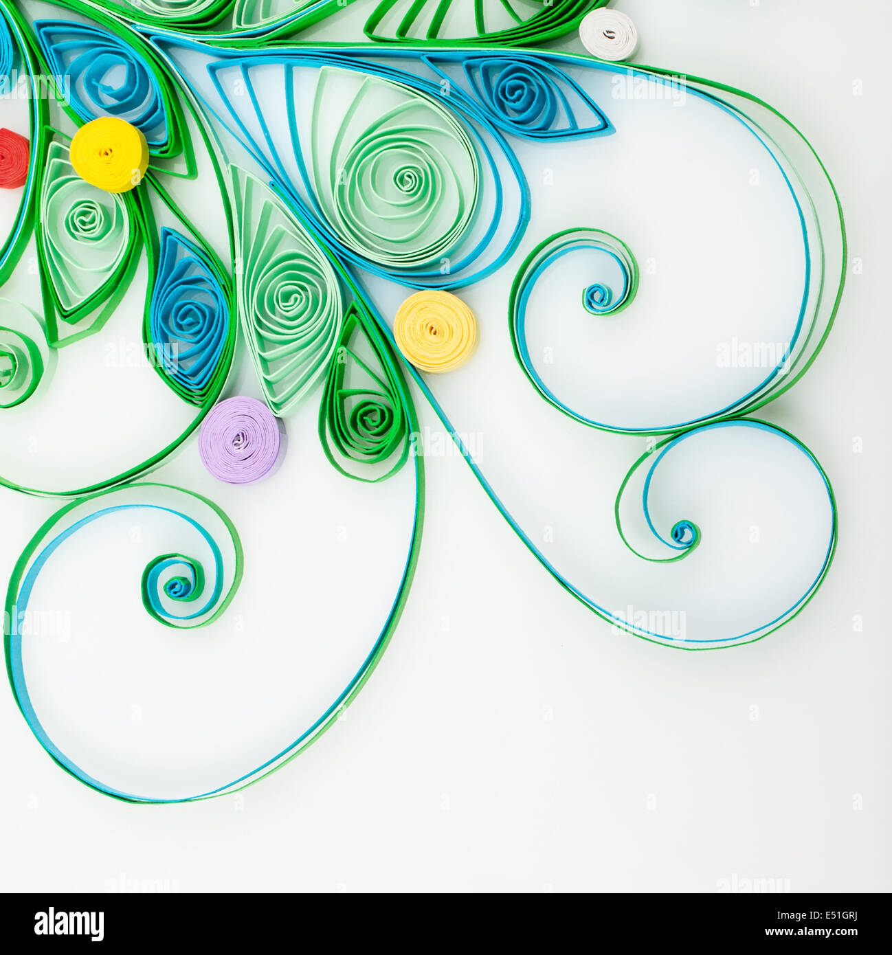 Quilling paper hi-res stock photography and images - Alamy