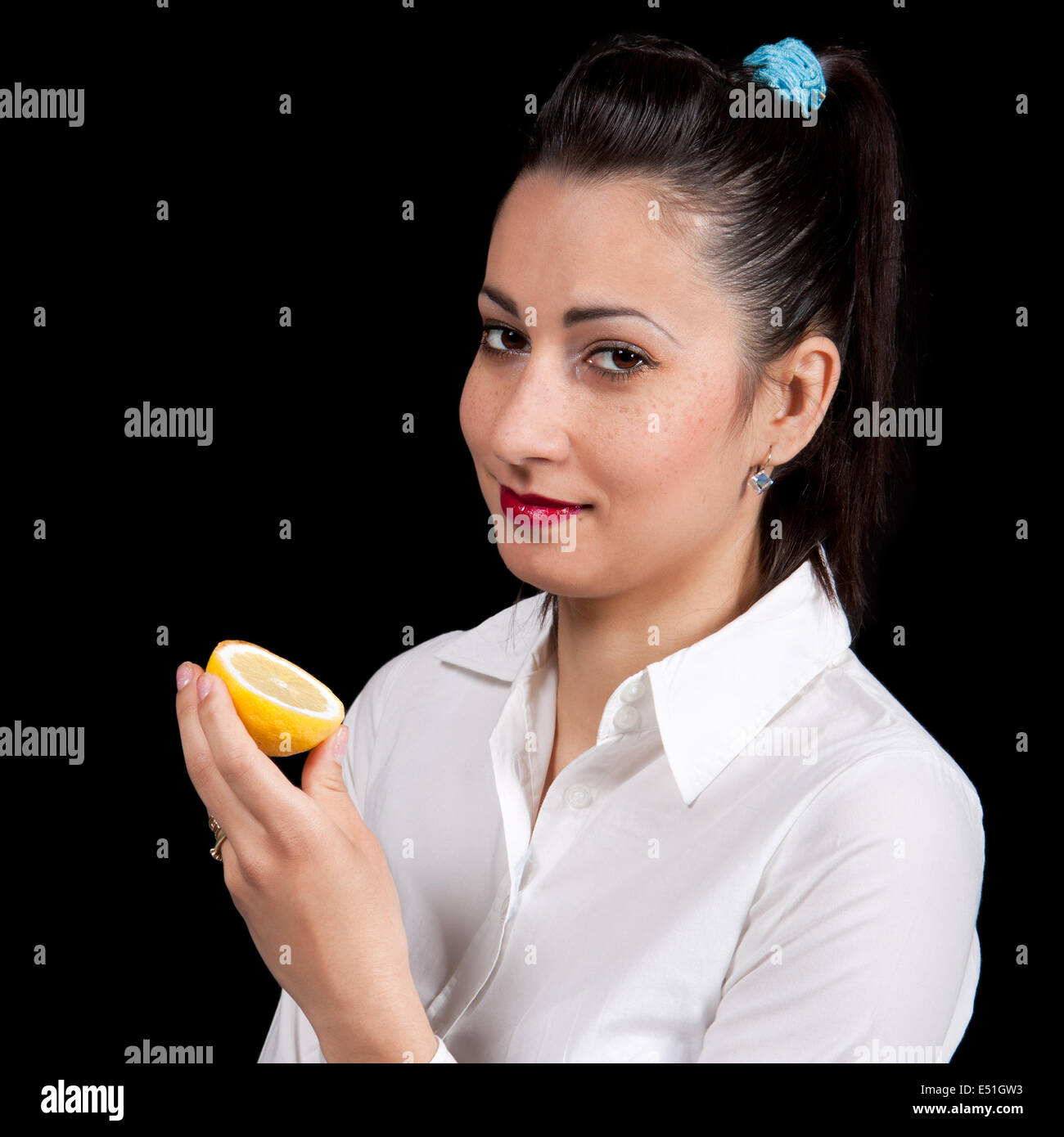 Lemon sour face hi-res stock photography and images - Alamy