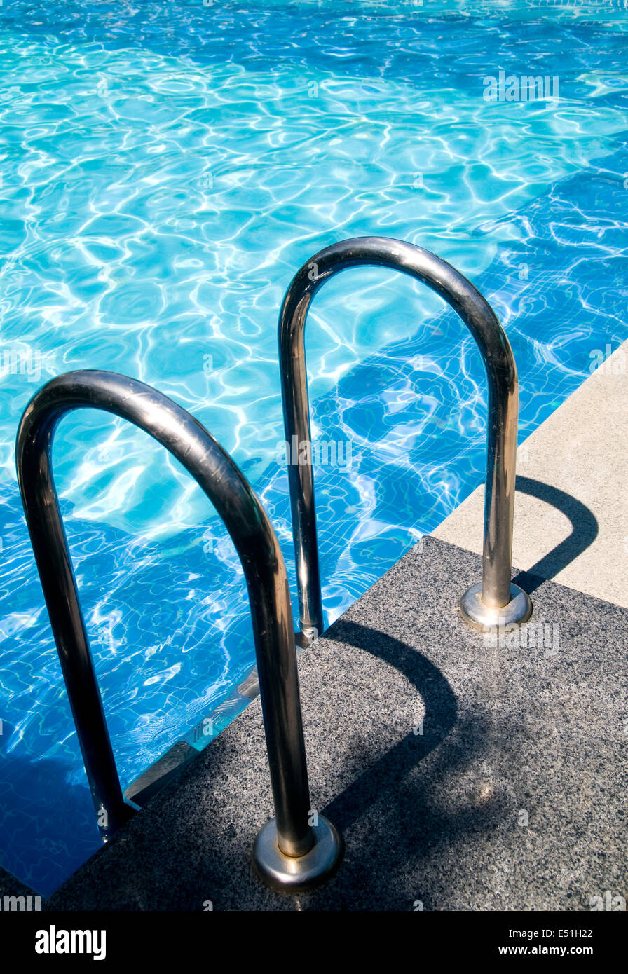 Swimming pool entrance Stock Photo - Alamy