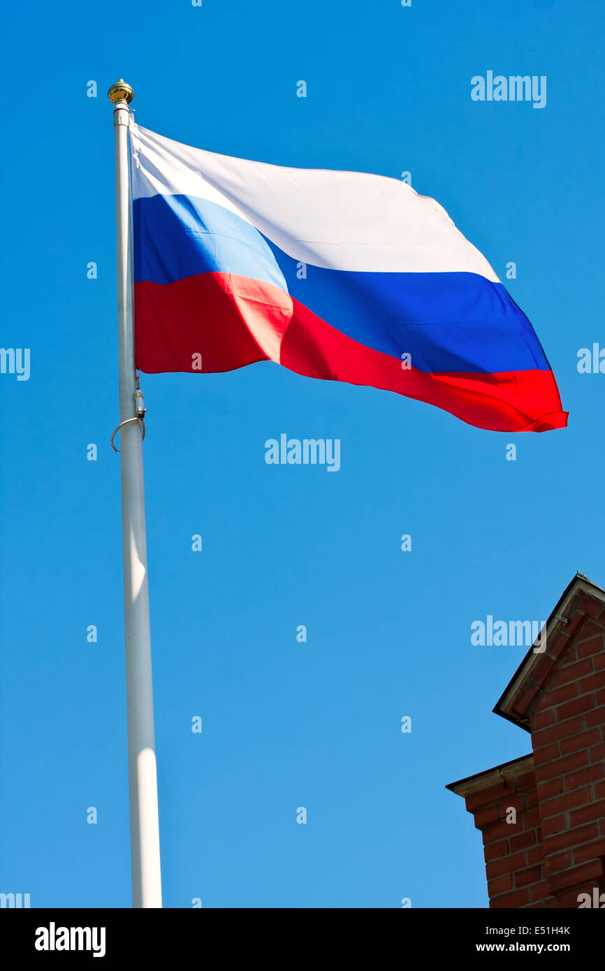 Russia flag illustration hi-res stock photography and images - Alamy