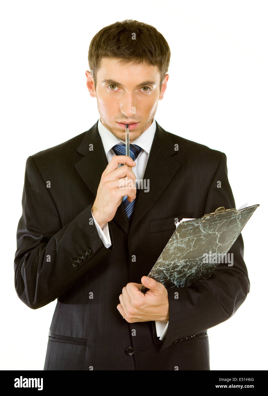 Men holding documents hi-res stock photography and images - Alamy